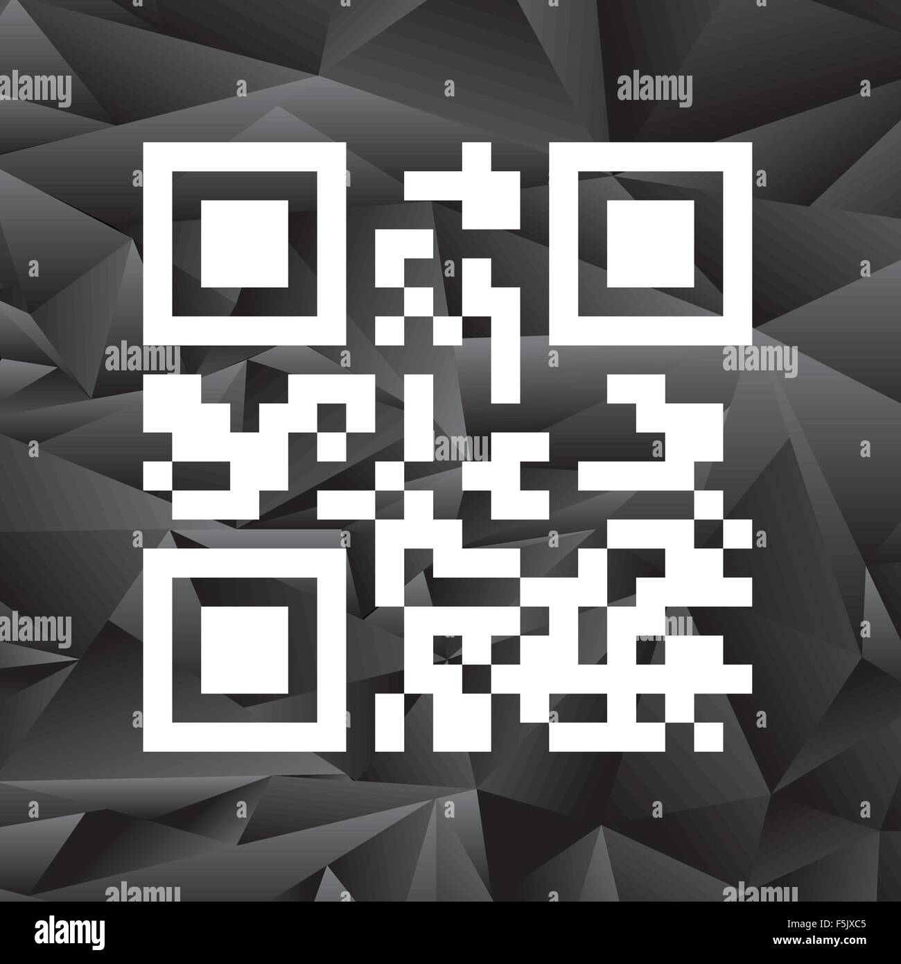 Sample QR Code Ready to Scan with Smart Phone Stock Vector Image & Art ...