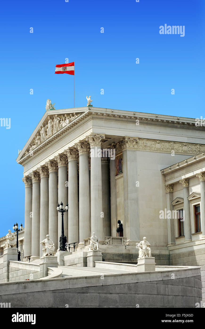 Austrian Parliament Vienna Stock Photo - Alamy