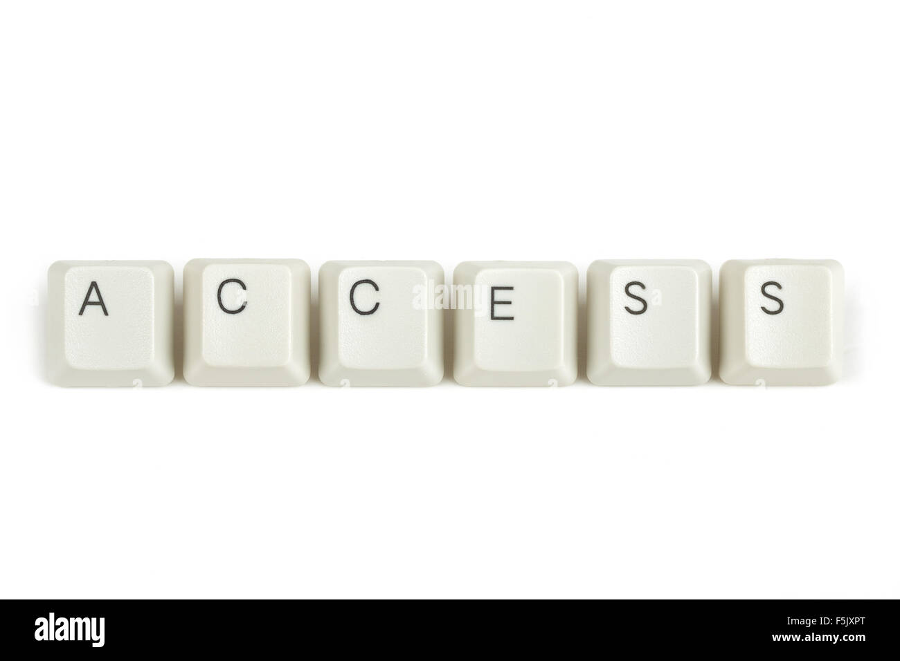 access text from scattered keyboard keys isolated on white background ...