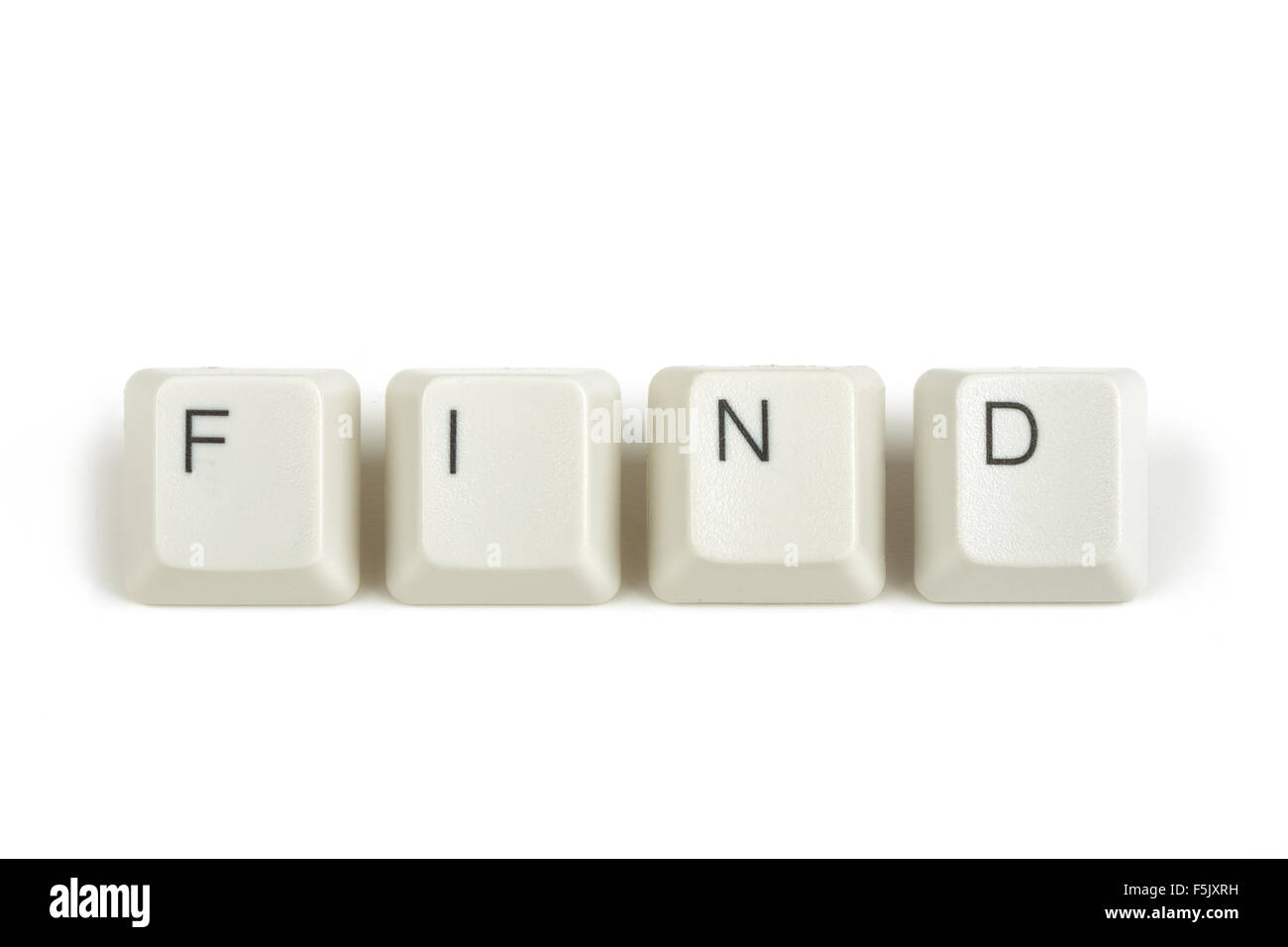 find text from scattered keyboard keys isolated on white background ...