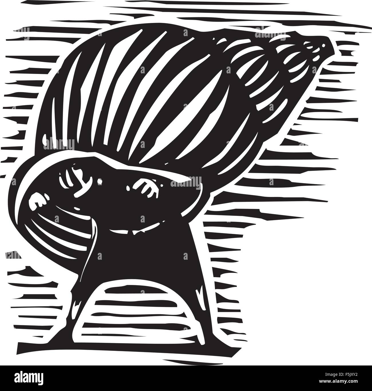 The emerging man Stock Vector Images - Alamy