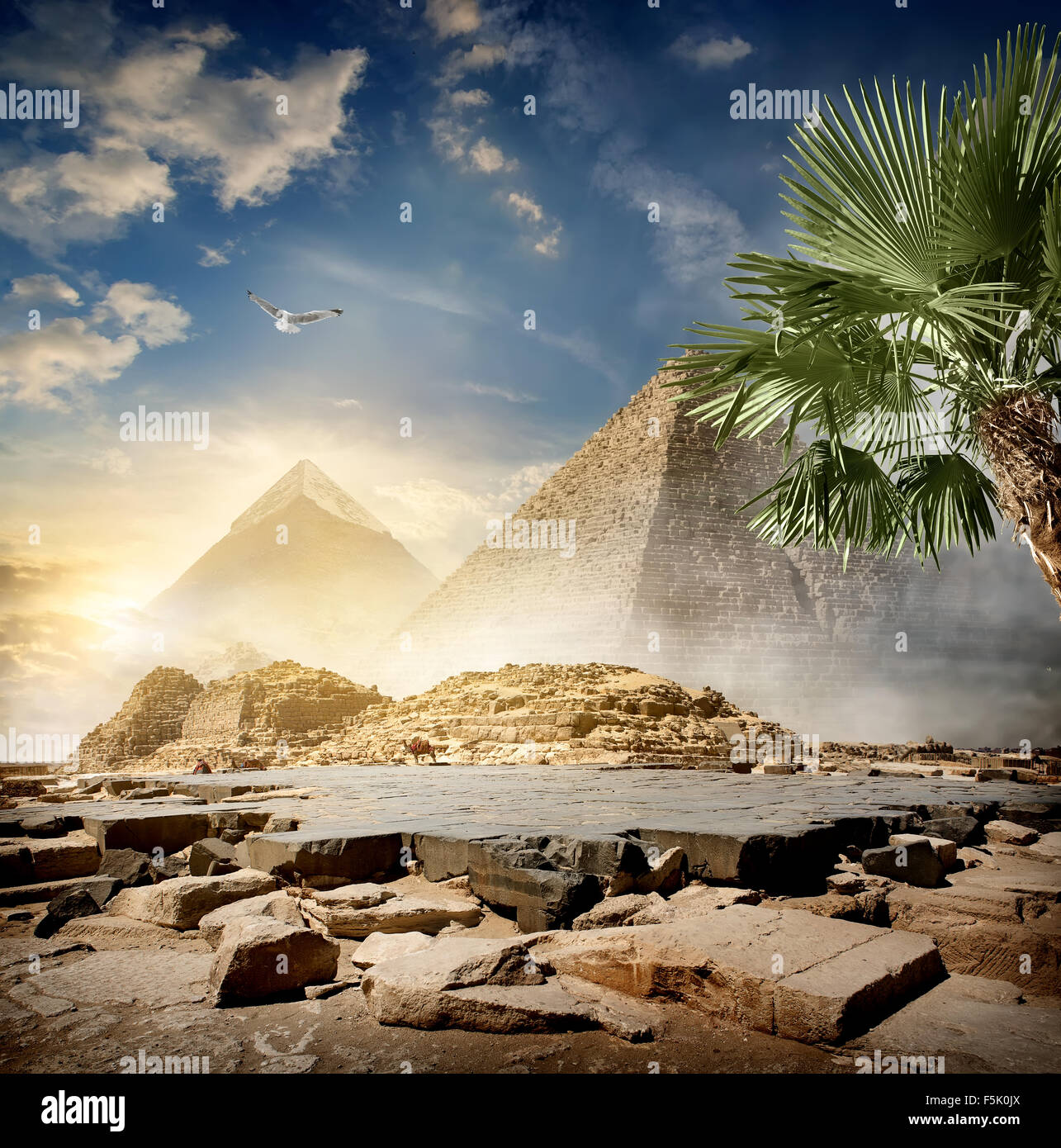 Egypt Pyramids Sunrise High Resolution Stock Photography and Images - Alamy