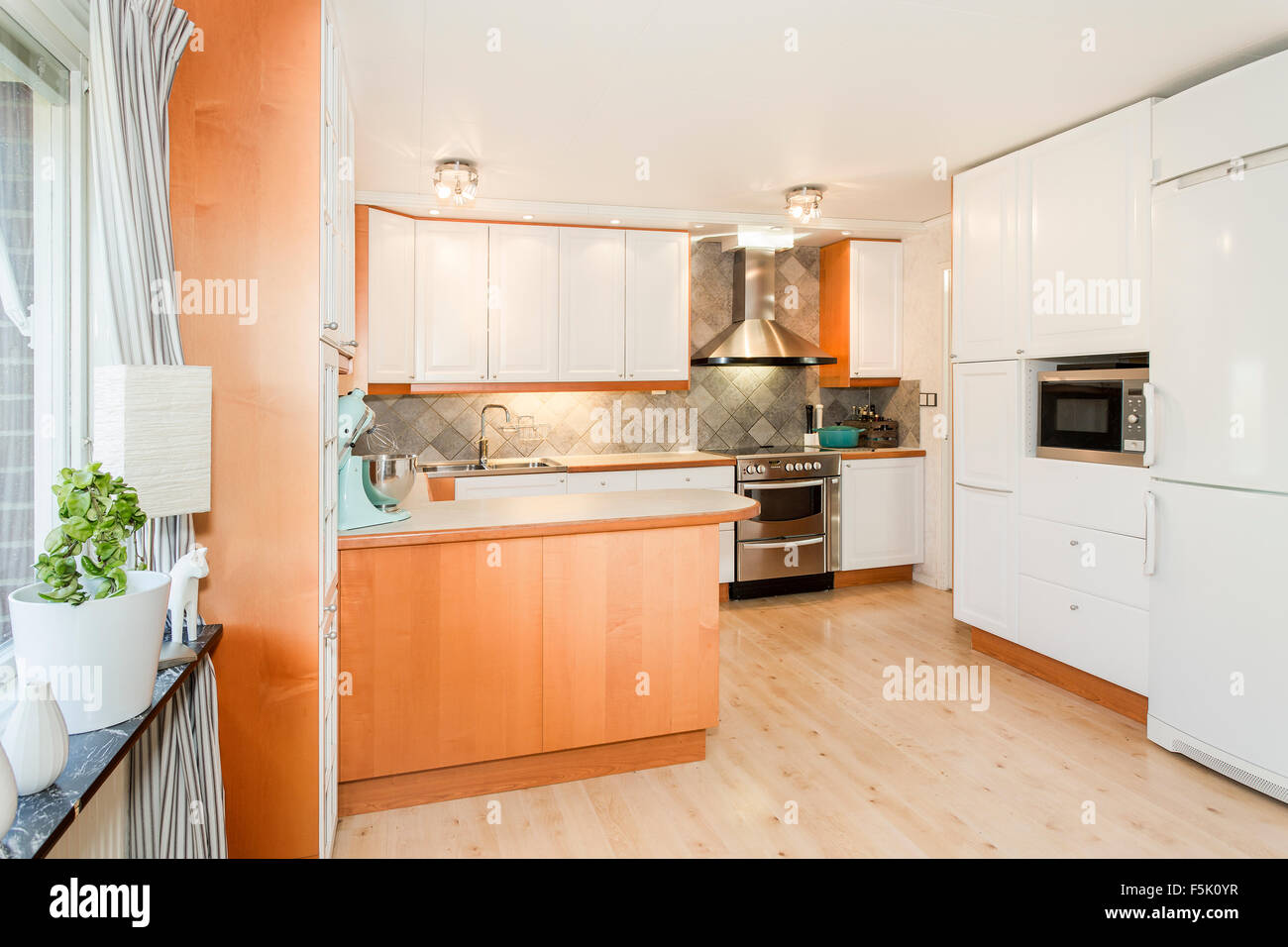 fancy kitchen interior Stock Photo - Alamy