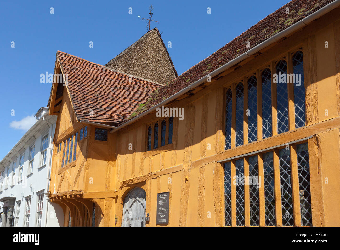 Little Hall, Lavenham, Suffolk Stock Photo - Alamy