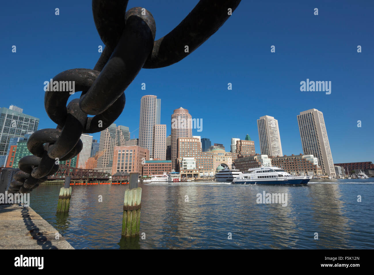 WHALE WATCHING BOATS FAN PIER HARBORWALK ROWES WHARF DOWNTOWN SKYLINE ...