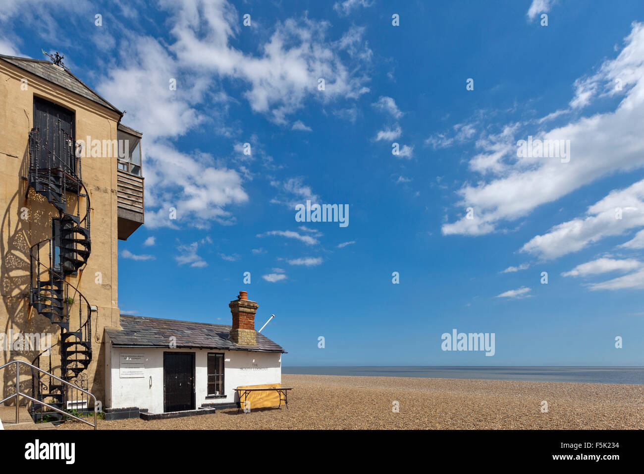 Beach at Aldeburgh Stock Photo - Alamy