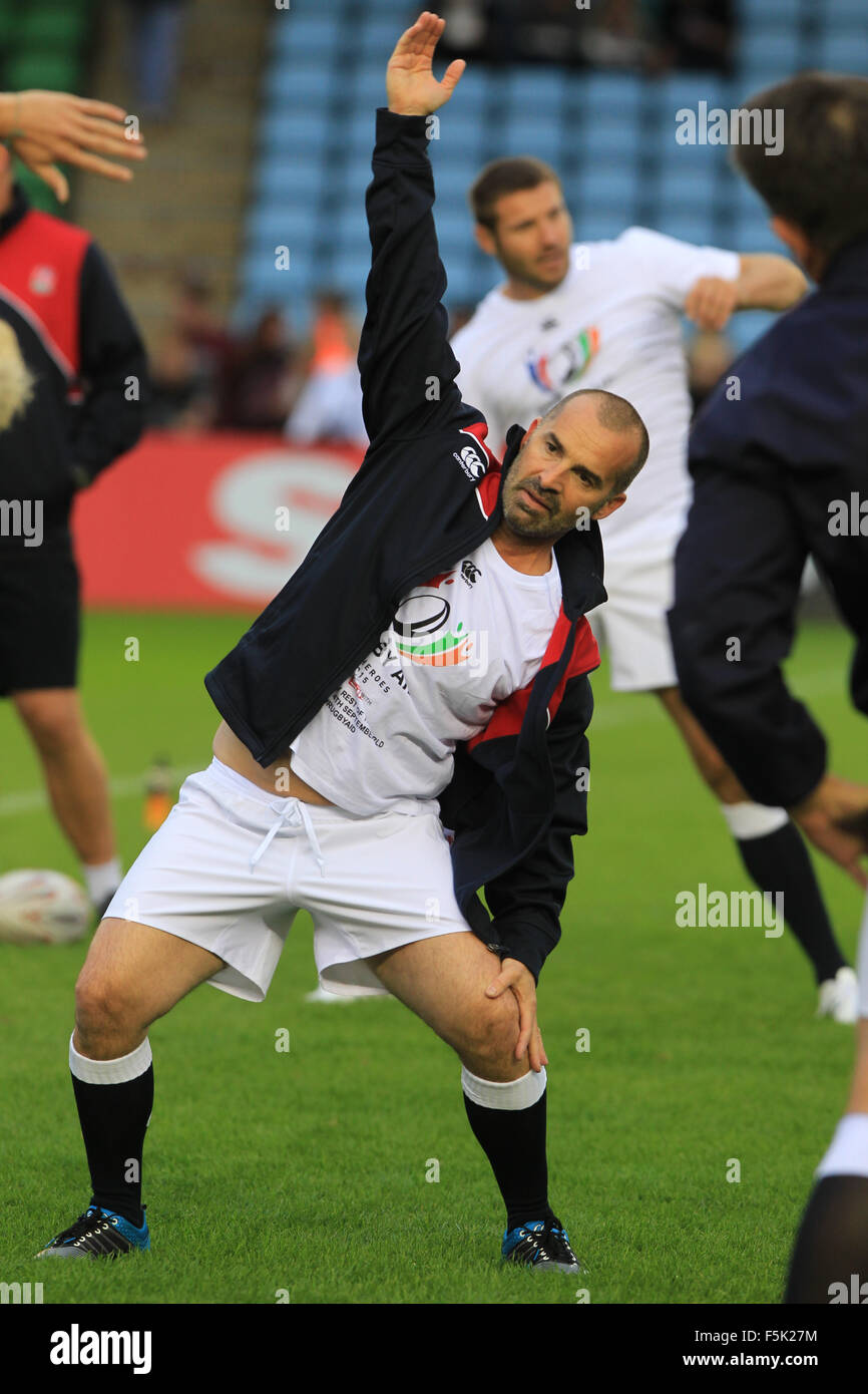Mike Tindall celebrity v Professional Rugby Aid game for Rugby for ...