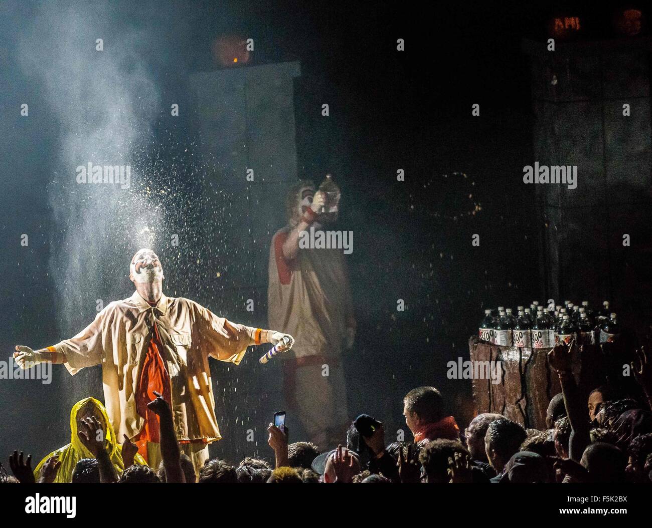 Detroit, MI, USA. 31st Oct, 2015. INSANE CLOWN POSSE and JUGGALOS ...