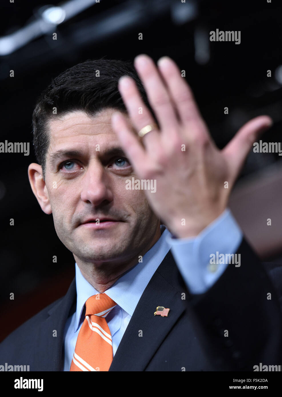 Washington, DC, USA. 5th Nov, 2015. Newly-elected U.S. House Speaker ...