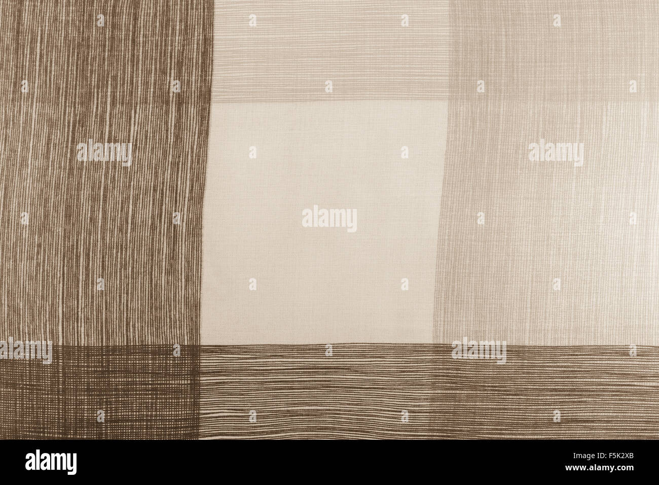 Closeup line and texture of bright sepia fabric Stock Photo - Alamy