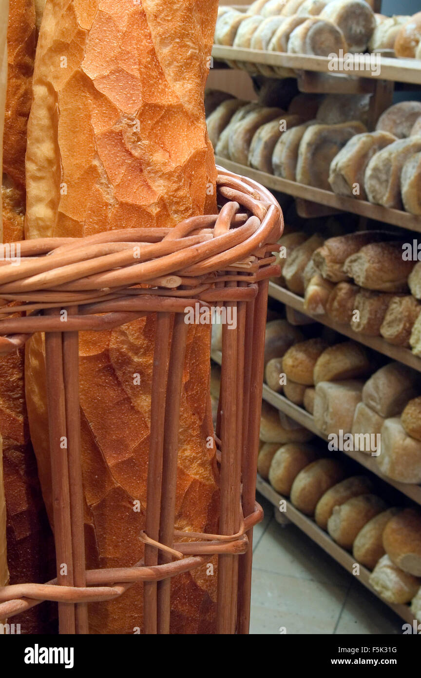 Bread Bakery Display High Resolution Stock Photography and Images - Alamy