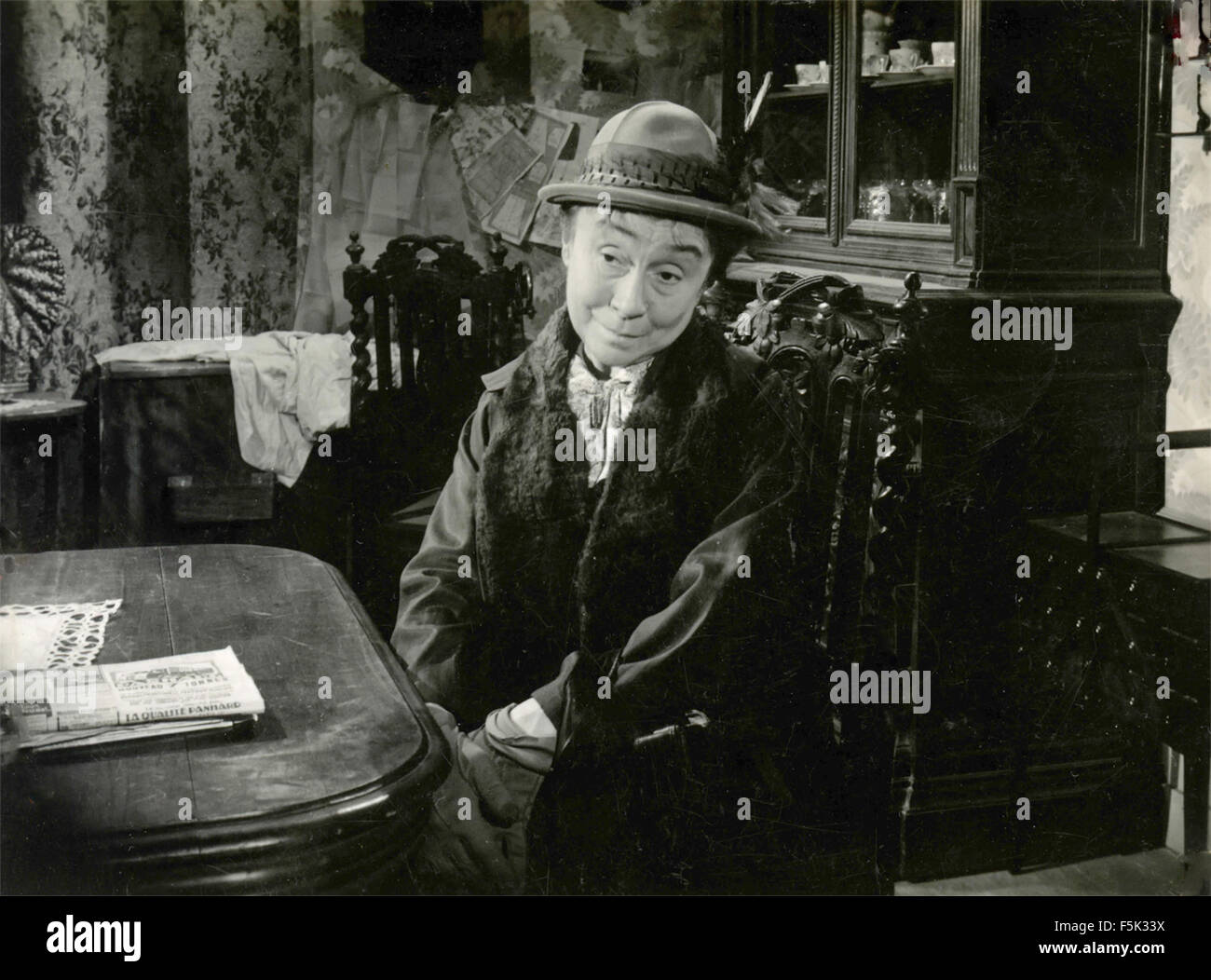 The French actress Jeanne Fusier Gir Stock Photo - Alamy