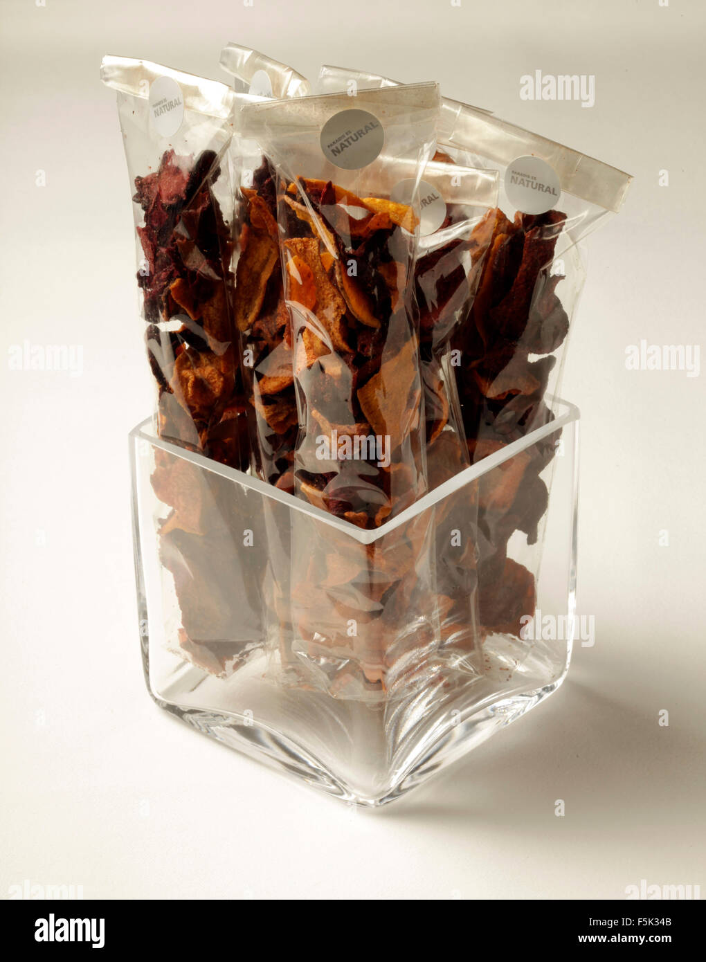 Nice food presentation. Vegetable chips Stock Photo - Alamy