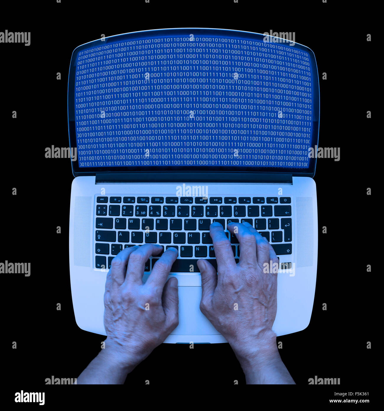 Binary effect hi-res stock photography and images - Alamy