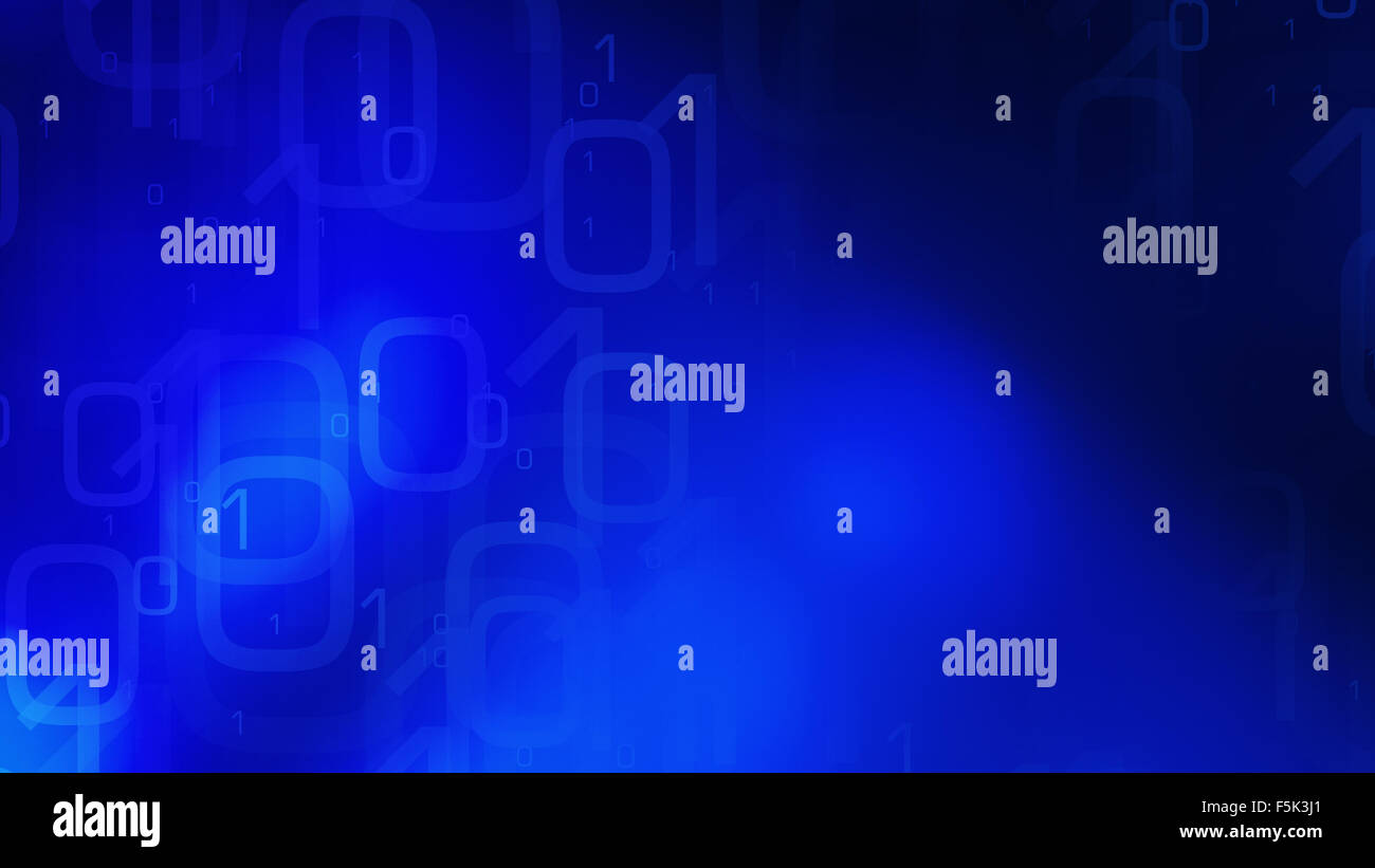 Dark blue new technology background Stock Photo - Alamy
