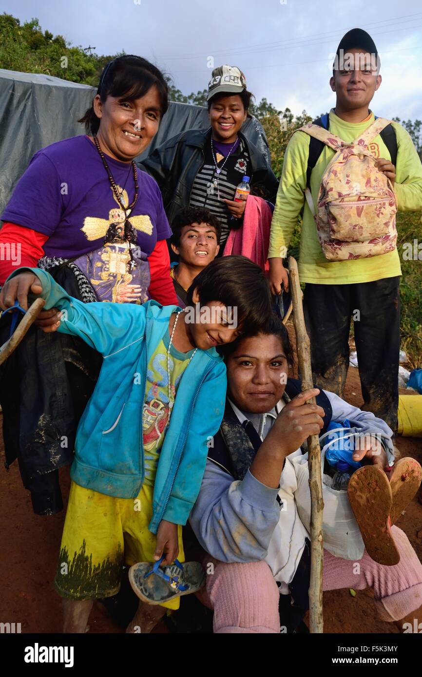 Woman walking barefoot in mud hi-res stock photography and images - Alamy
