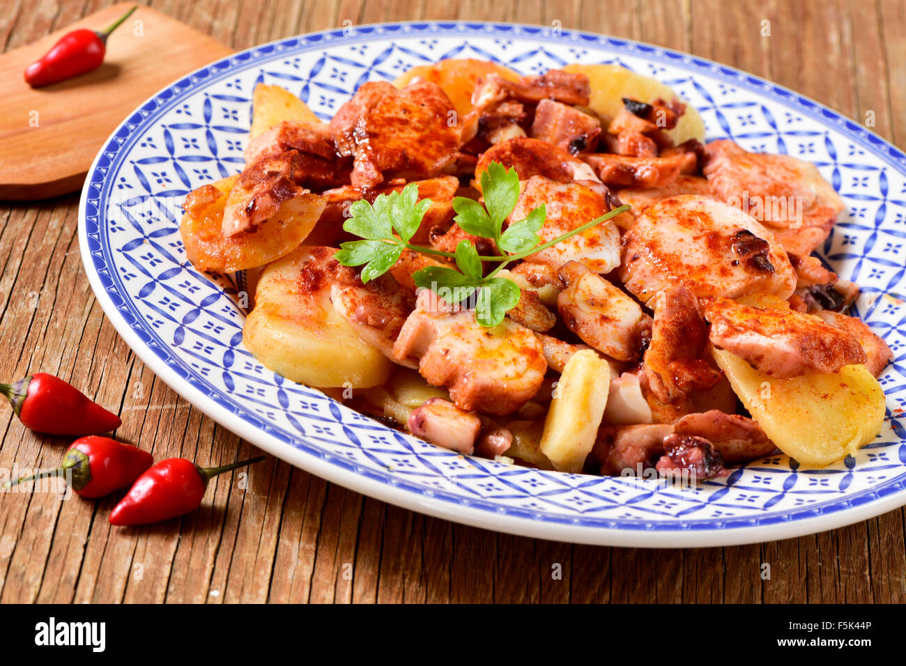 Pulpo a la gallega spain hi-res stock photography and images - Alamy