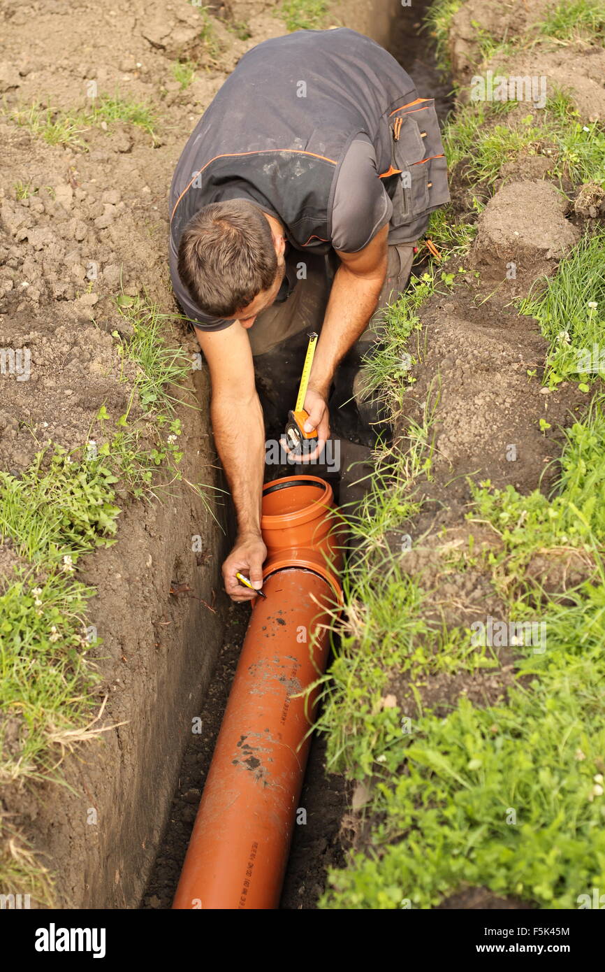 Sewer construction hi-res stock photography and images - Alamy