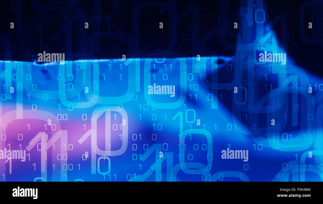 Futuristic hacker attack on cyber security system, new technology ...