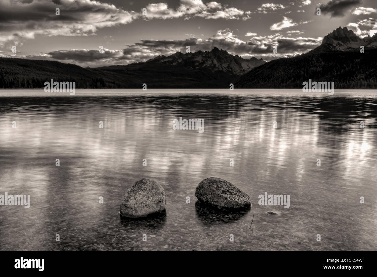 Redfish lake, idaho sunset hi-res stock photography and images - Alamy