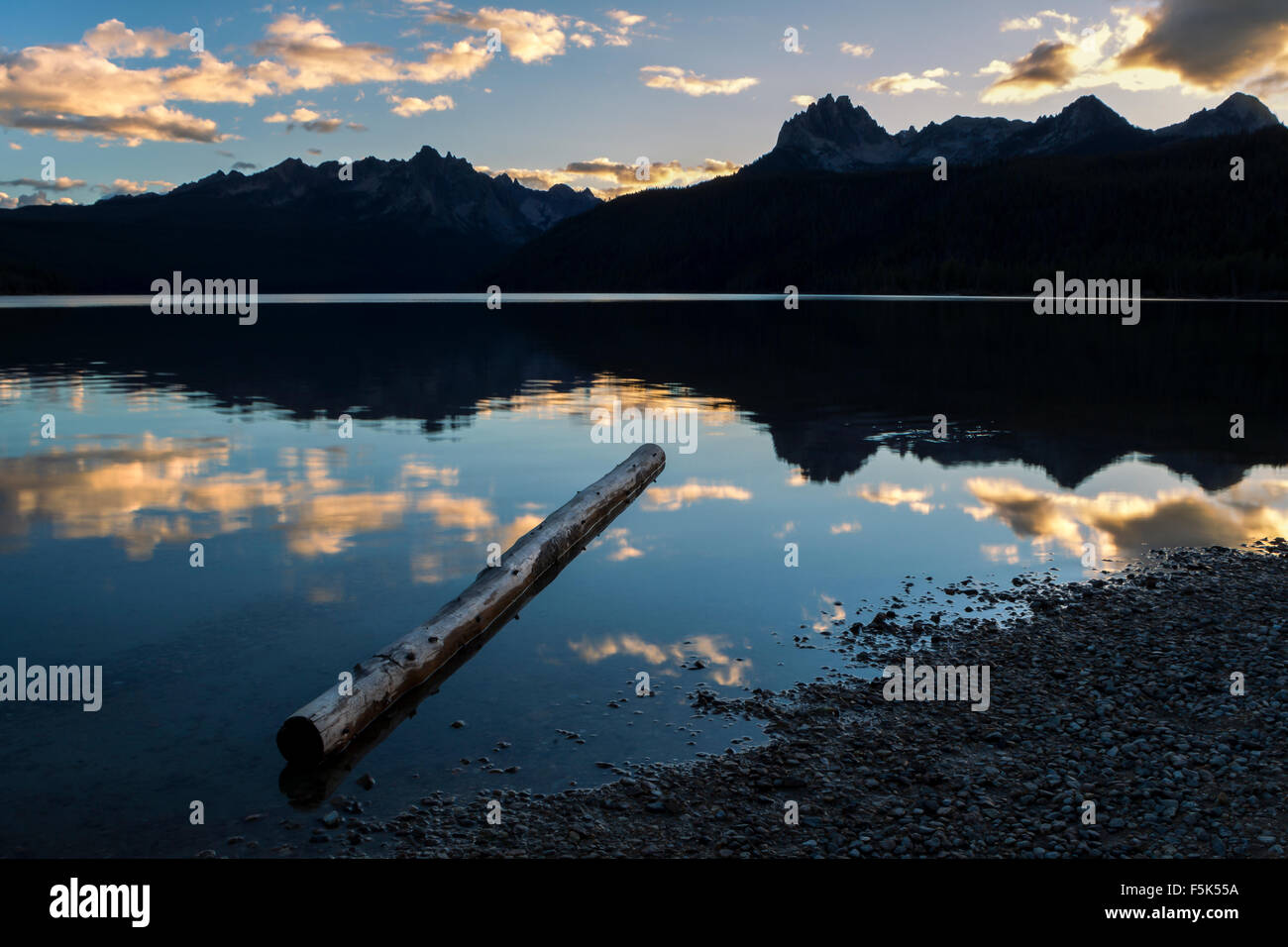 Redfish lake, idaho sunset hi-res stock photography and images - Alamy
