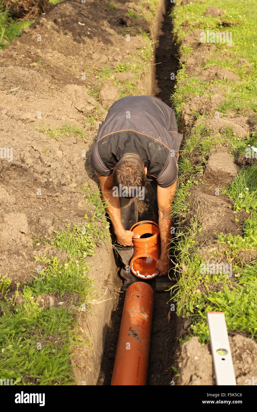 Sewer construction hi-res stock photography and images - Alamy