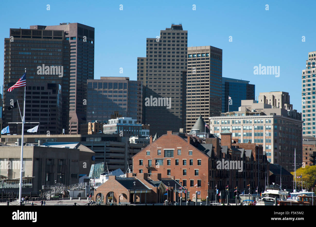 High Rise office buildings The Waterfront Boston Massachusetts USA ...