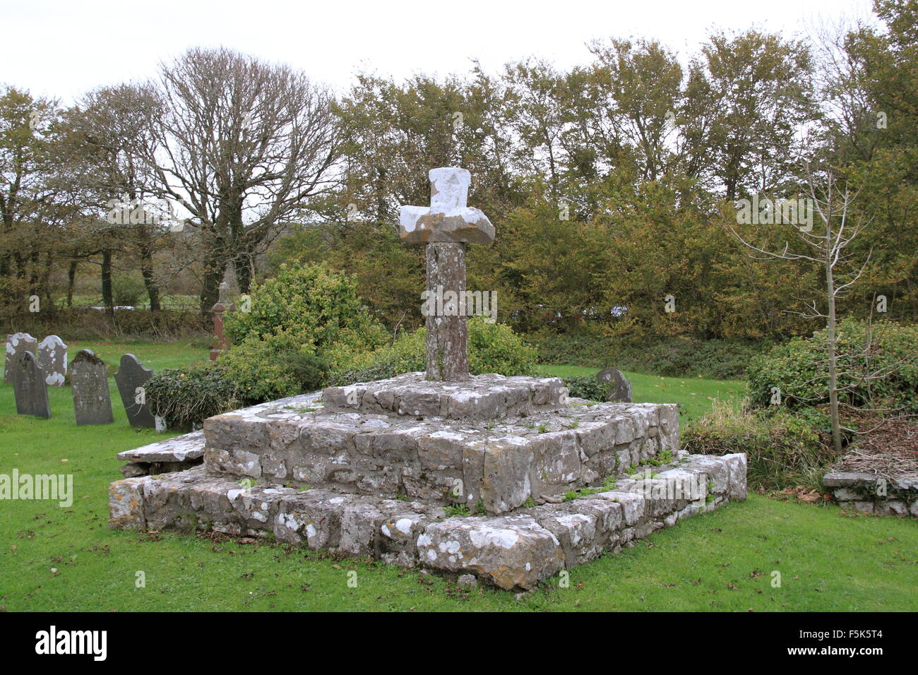 St Michael and All Angels church, Bosherston, Pembrokeshire, Dyfed ...