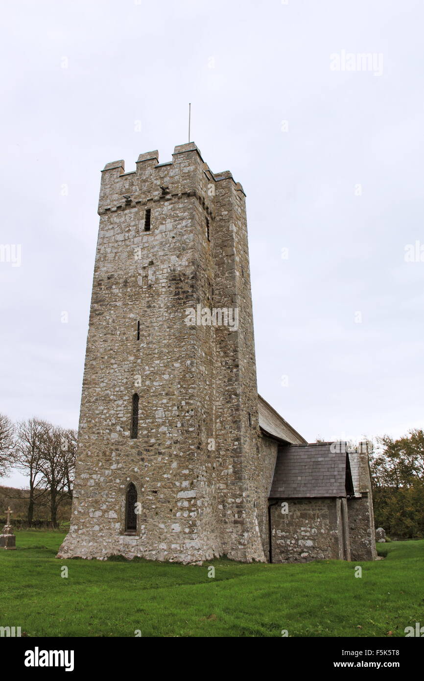 St Michael and All Angels church, Bosherston, Pembrokeshire, Dyfed ...