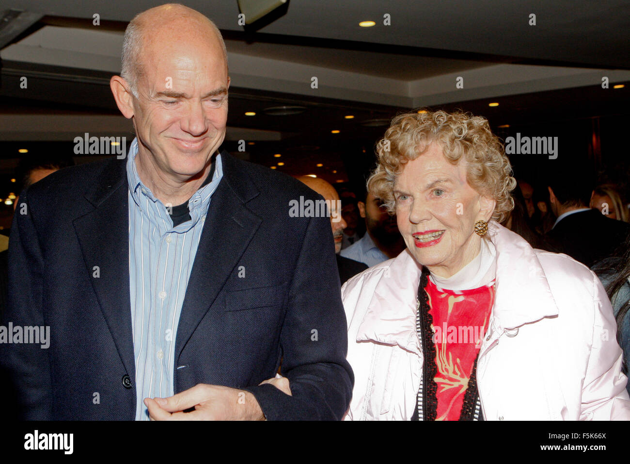Athens, GREECE. 5th Nov, 2015. Margaret Papandreou with her son ...