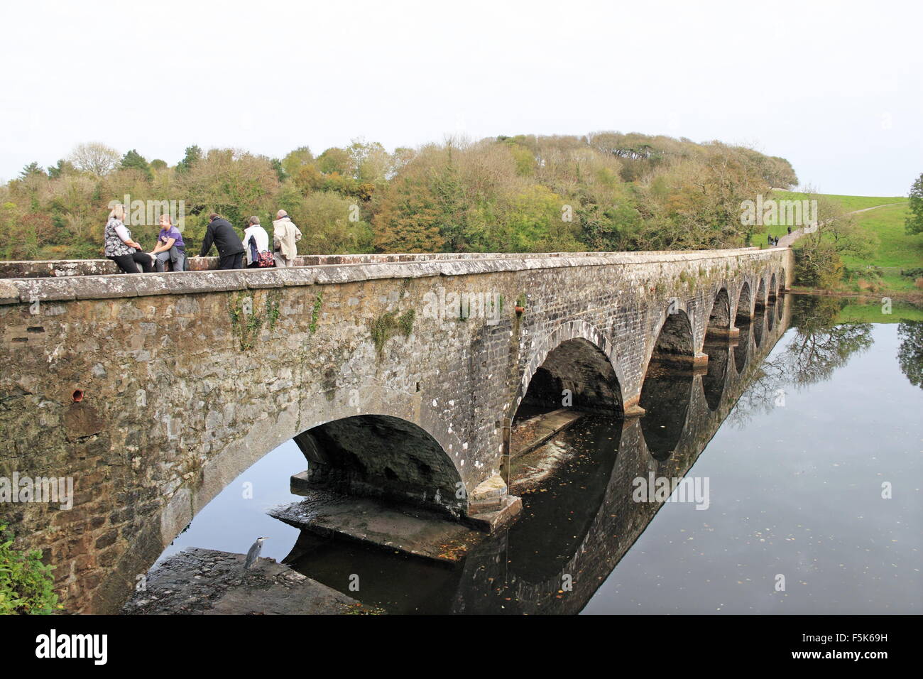 Eight-Arch Bridge, Bosherston, Pembrokeshire, Dyfed, Wales, Great ...