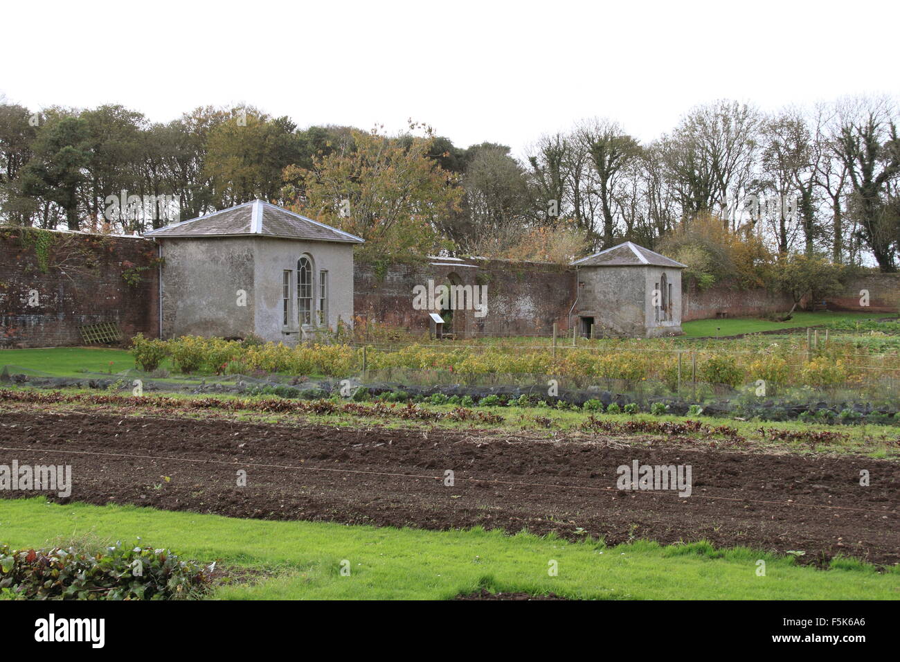 Stackpole Walled Gardens, Bosherston, Pembrokeshire, Dyfed, Wales ...