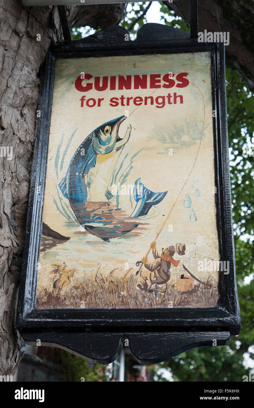 Guinness Pub Sign, Killarney, County Kerry, Ireland Stock Photo - Alamy