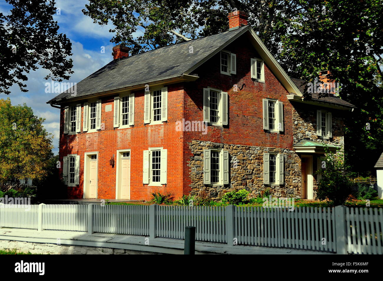 Lancaster, Pennsylvania: Circa 1830 Jacob and Elizabeth Landis Brick ...