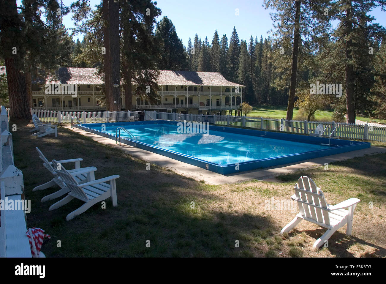 Dec 01, 2005; Wawona, CA, USA; the historic Wawona Hotel, built in 1876 ...