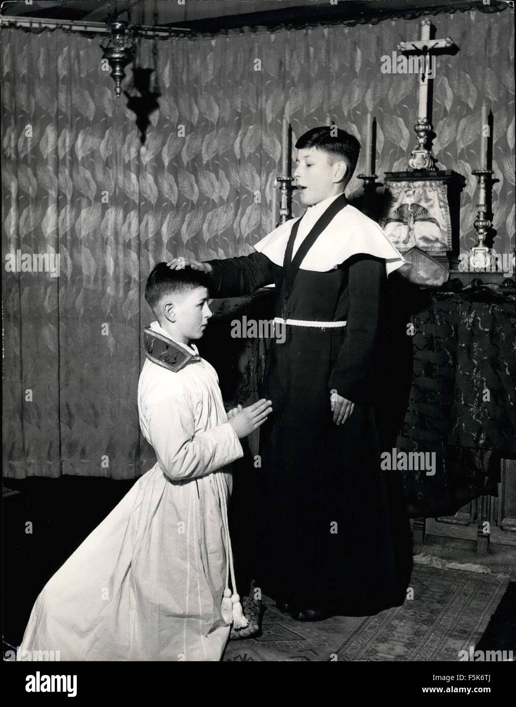 1952 - ''Sealing'' The Boy Bishop: The boy bishop's chaplin, 13-year ...