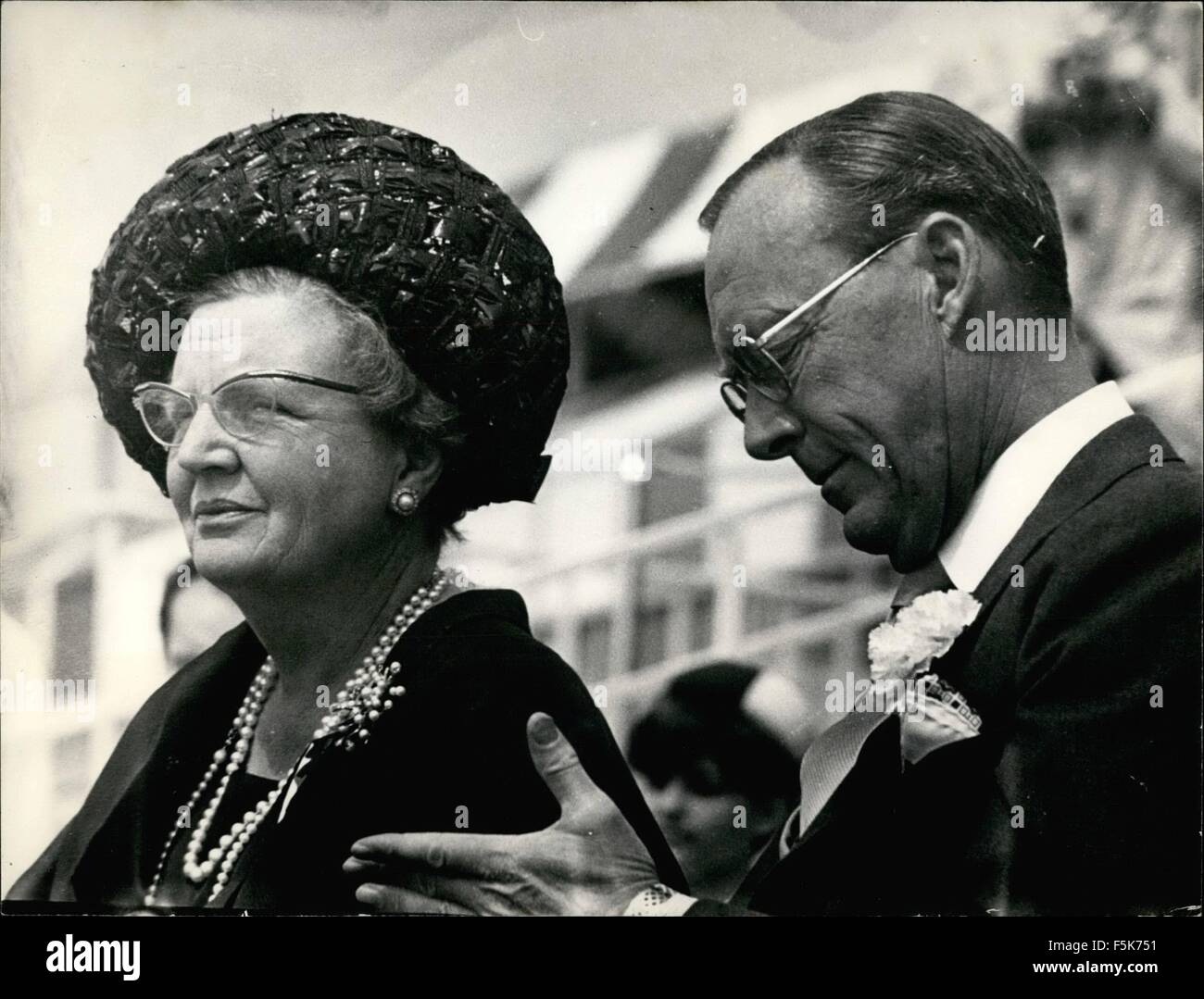 1962 - Queen Juliana & Prince Bernhard of the Netherlands. © Keystone ...