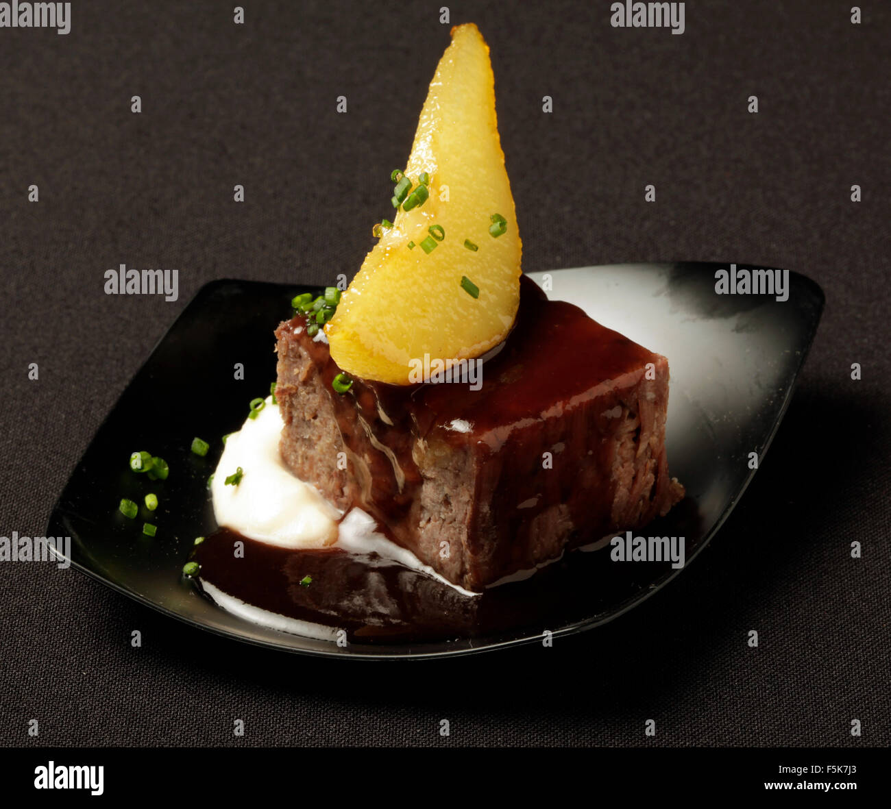 Sweet dessert presentation Stock Photo - Alamy