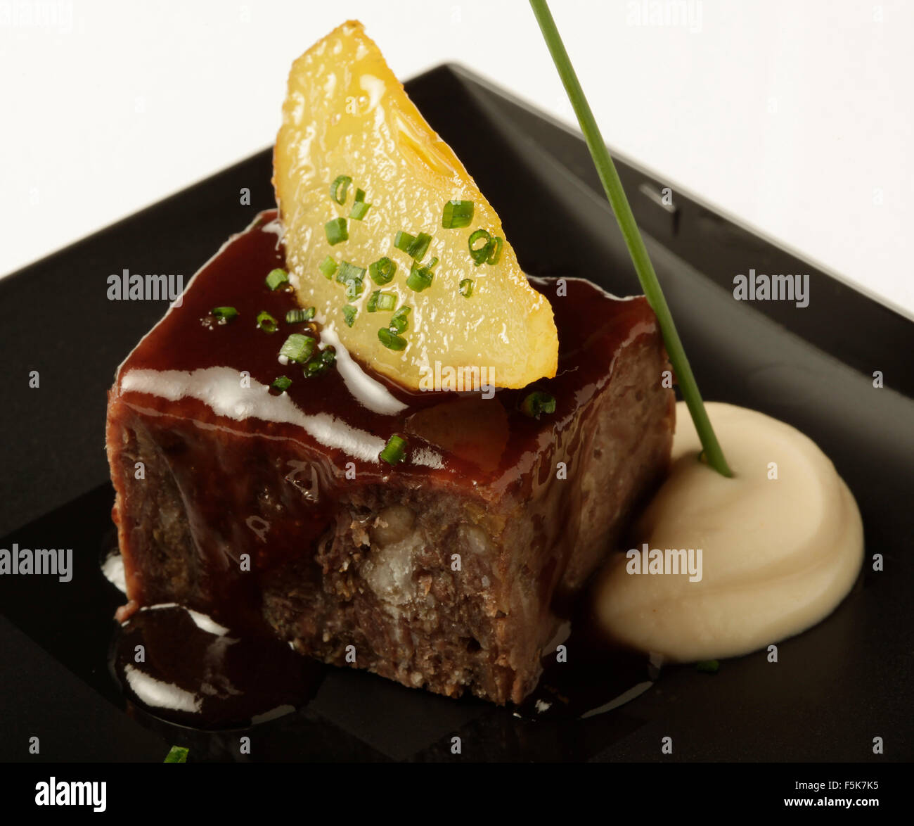 Sweet dessert presentation Stock Photo - Alamy