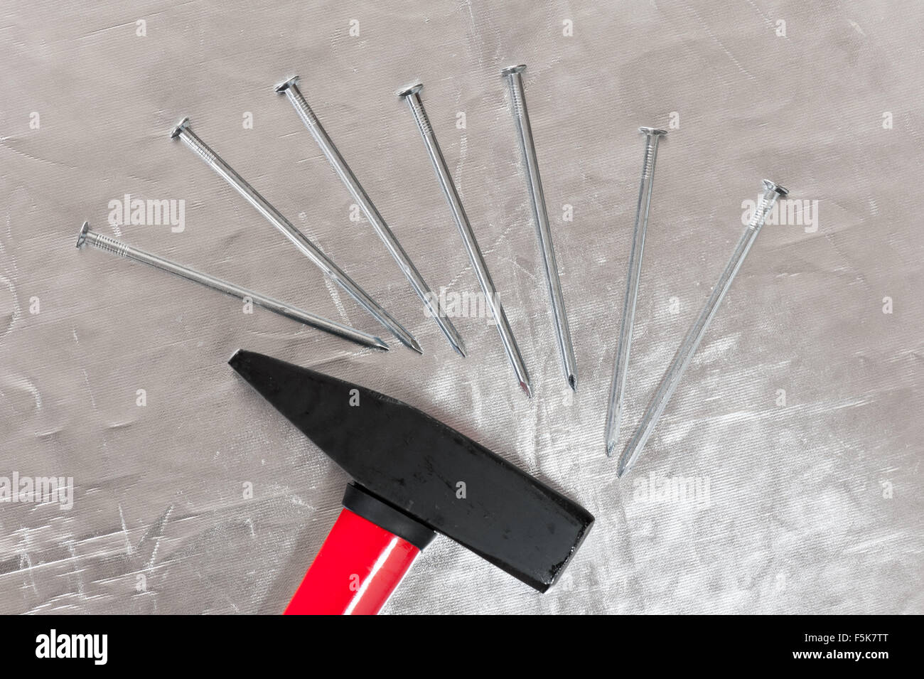 Hammer and nail hi-res stock photography and images - Alamy