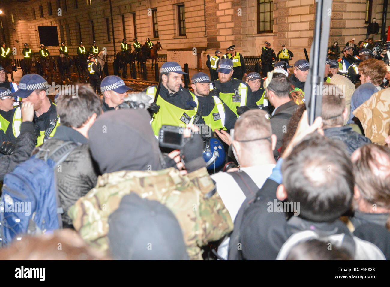 Westminster, London, UK 5th November 2015. Million Mask March ...
