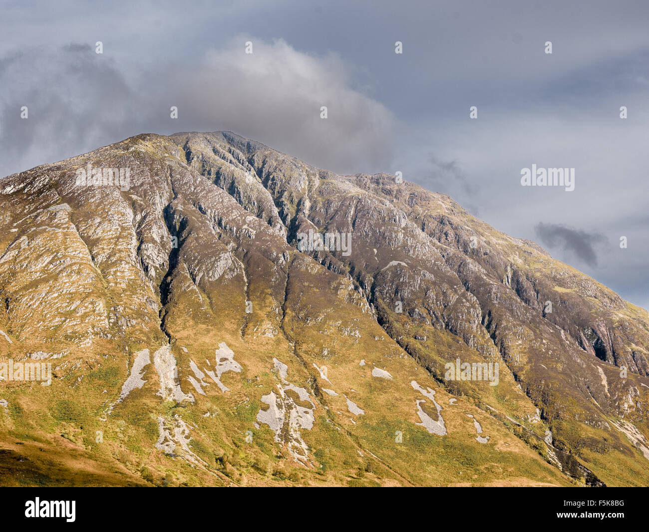 The mountain named Sgorr nam Fiannaidh, which is on the northern side ...