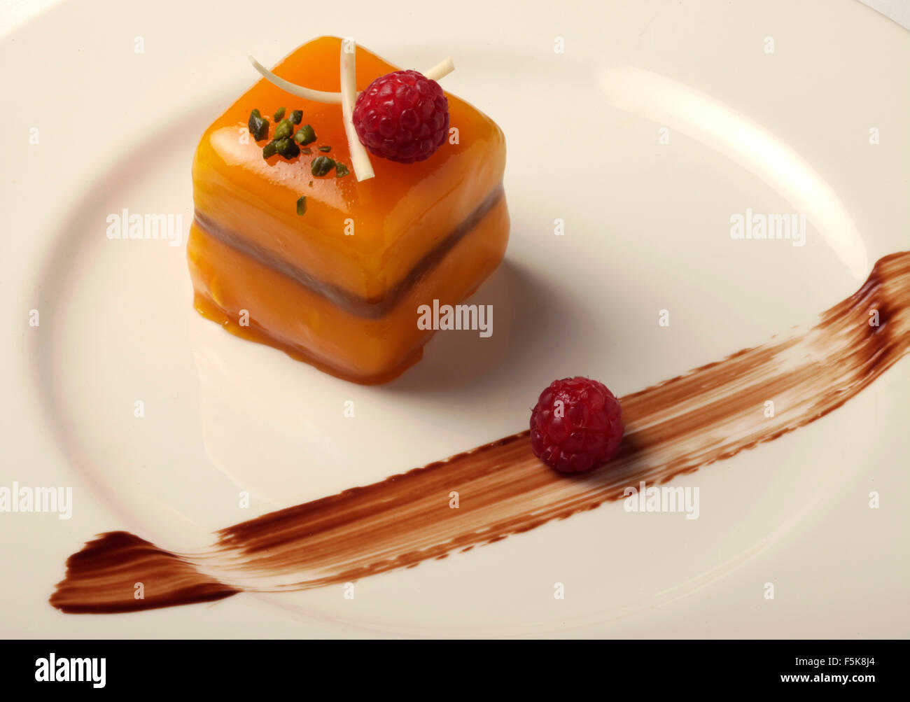 Sweet dessert presentation Stock Photo - Alamy