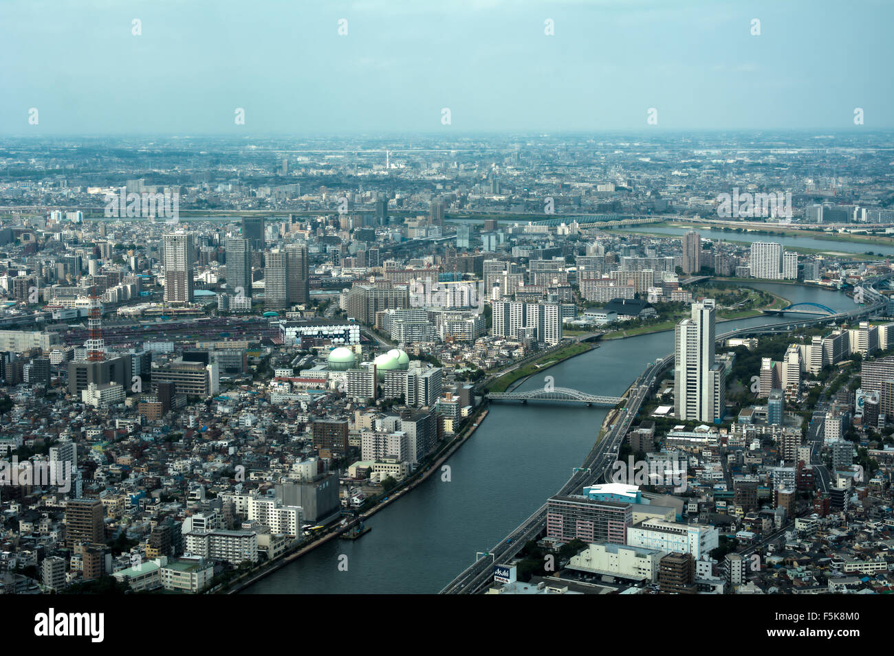 View over Tokyo from the Tokyo Skytree Stock Photo - Alamy