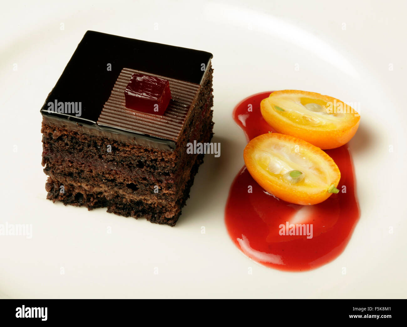 Sweet dessert presentation Stock Photo - Alamy
