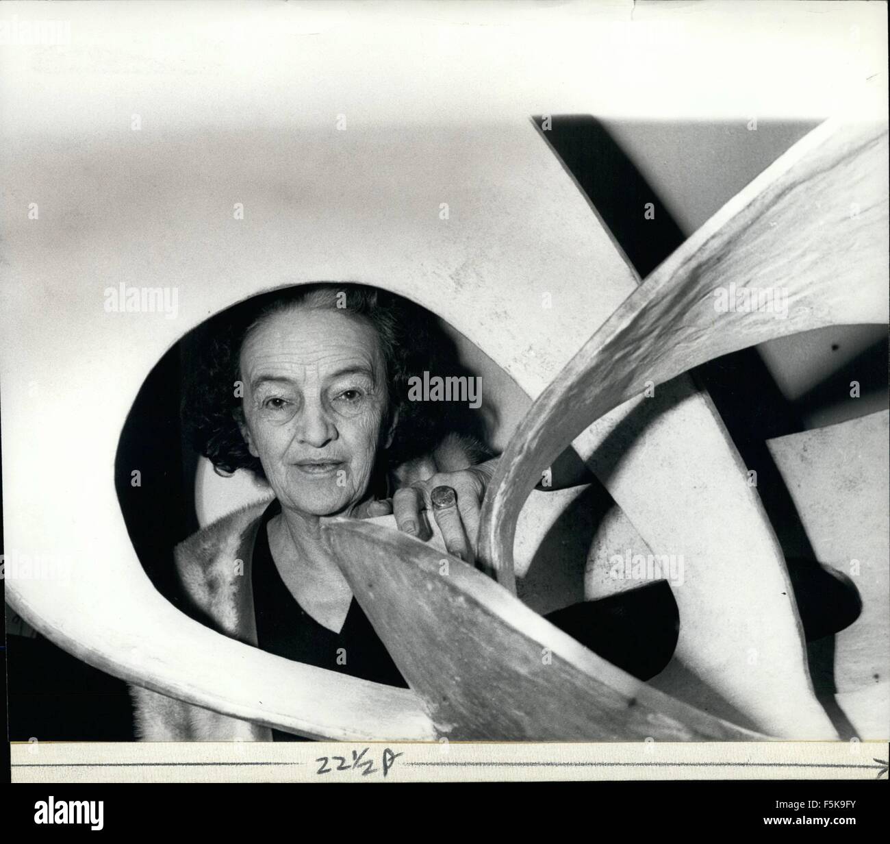 1968 - A Barbara Hepworth retrospective exhibition at the Tate gallery ...