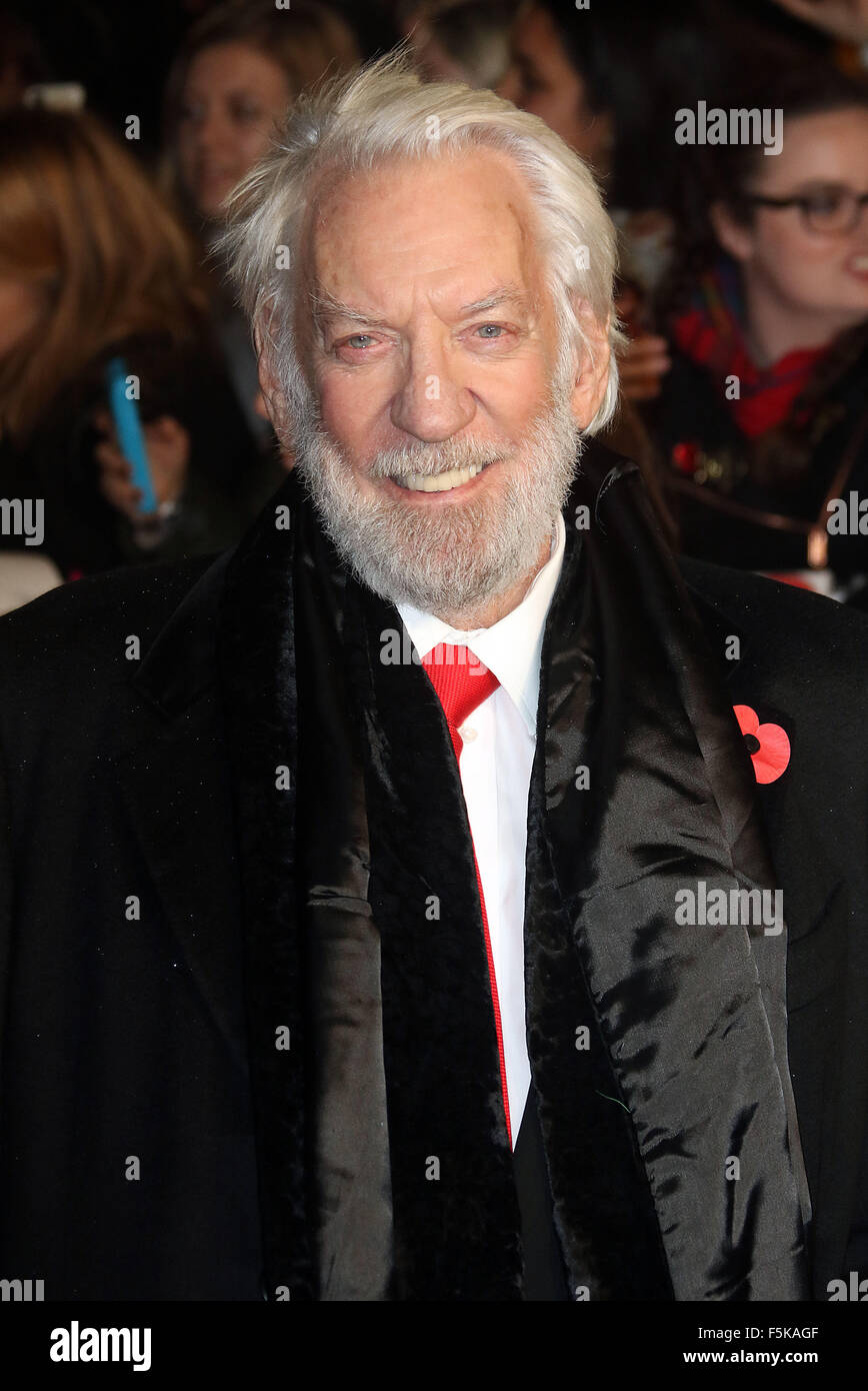 Donald Sutherland Hunger Games High Resolution Stock Photography and ...