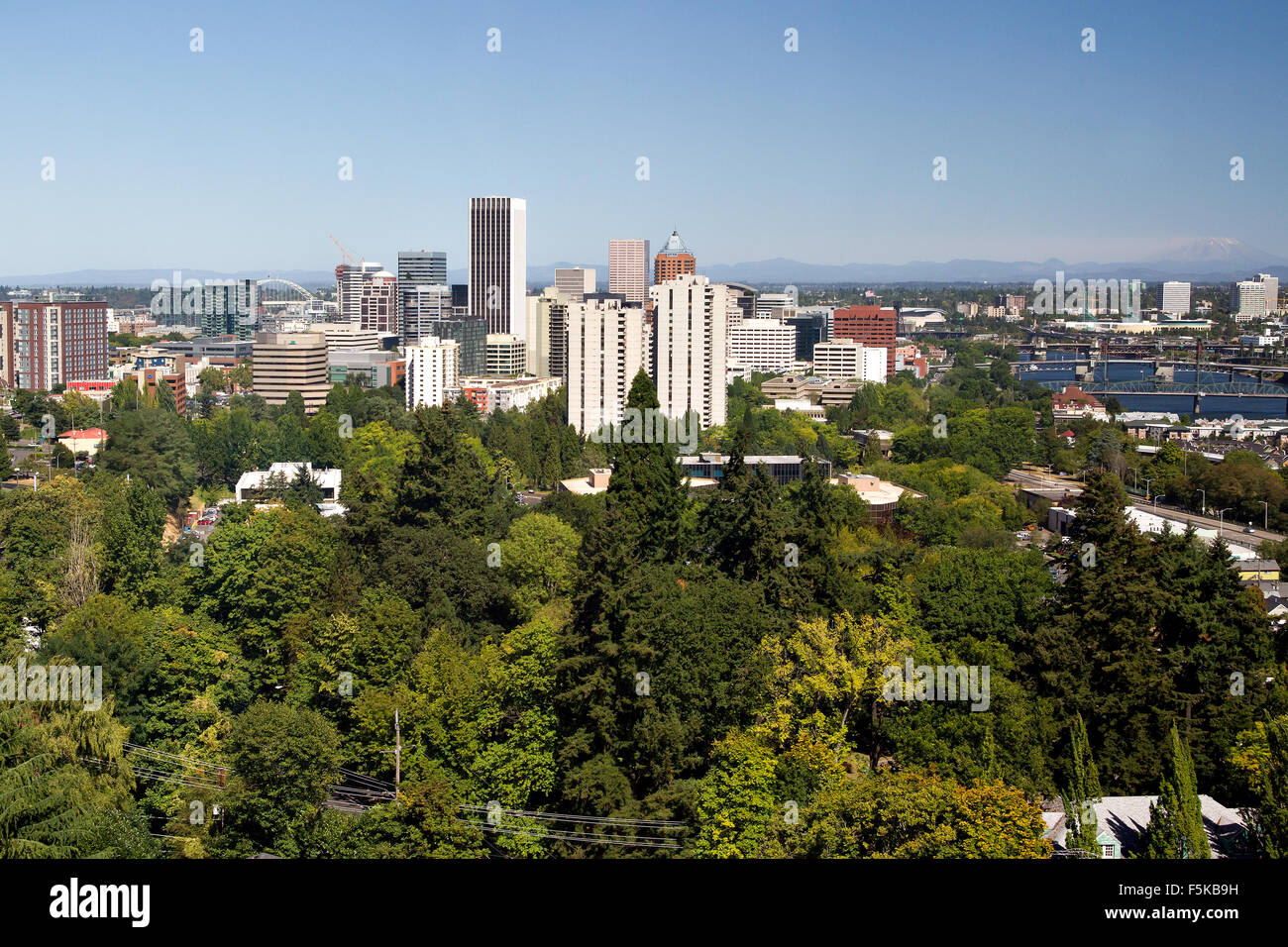 Portland and oregon and aerial hi-res stock photography and images - Alamy