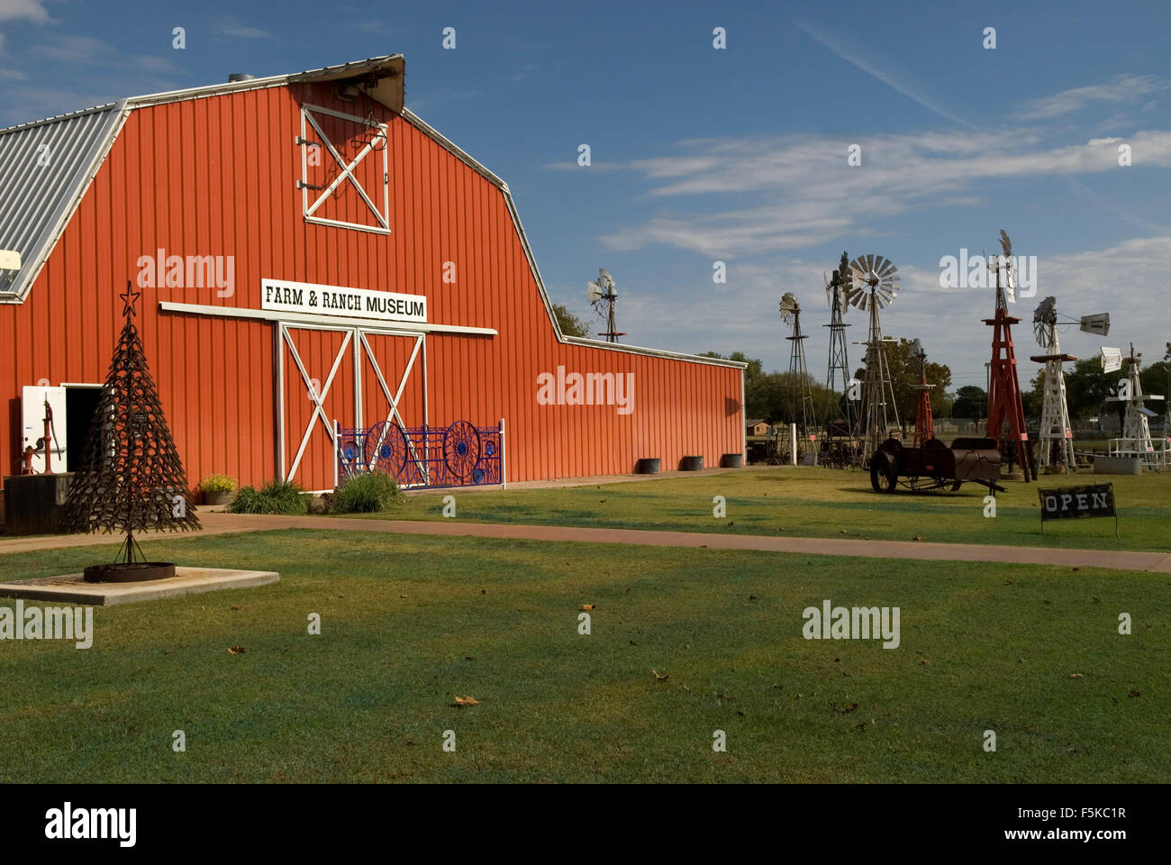Farm Ranch Museum Old Town Museum Complex Elk City Oklahoma USA Stock ...