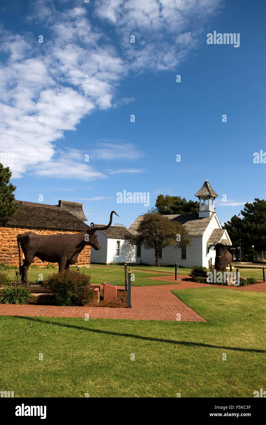 Old Town Museum at Elk City Oklahoma USA Stock Photo - Alamy